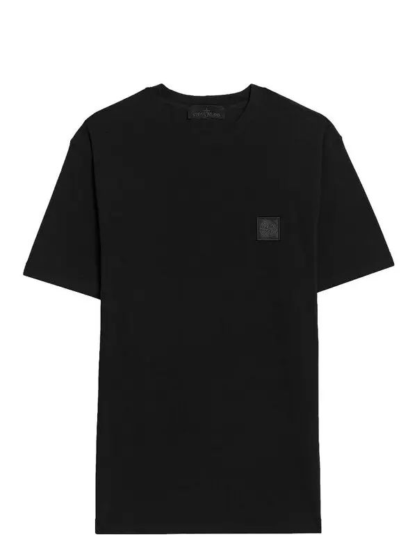 Stone Island Cottonjersey Tshirt - Black