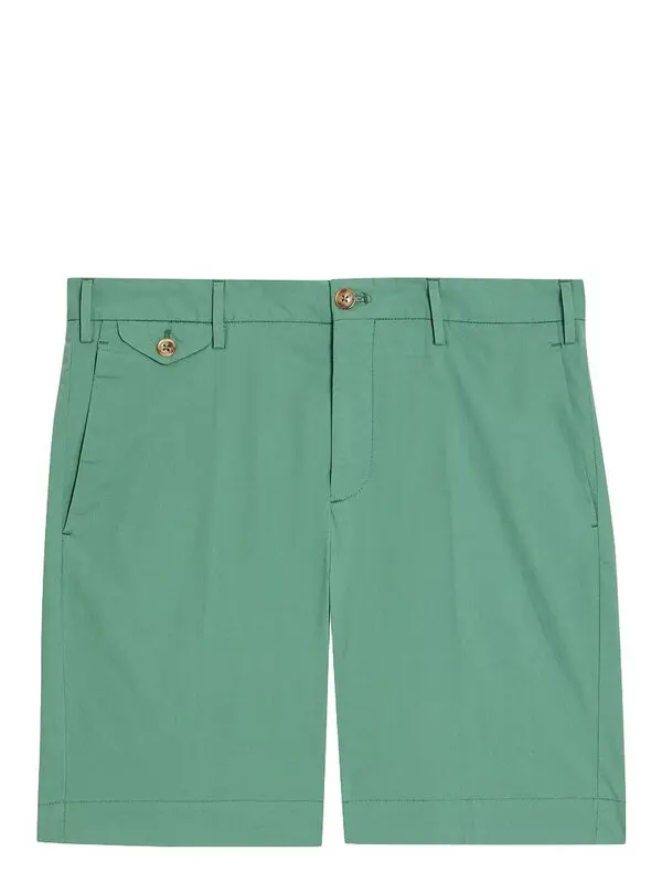 SLOWEAR Incotex Slim-fit Cotton-blend Shorts - Mint