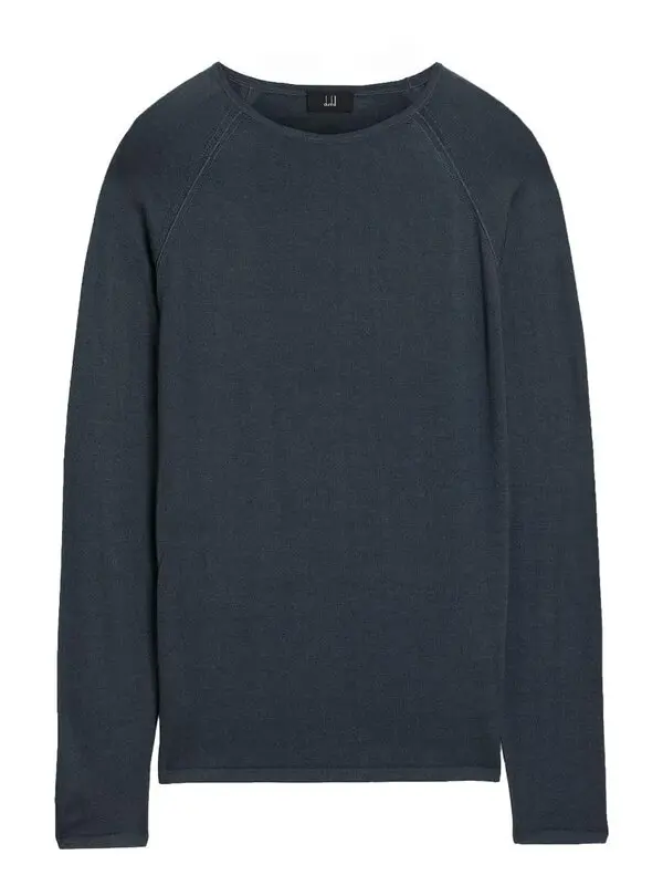 Dunhill Cashmere Sweater - Slate Blue