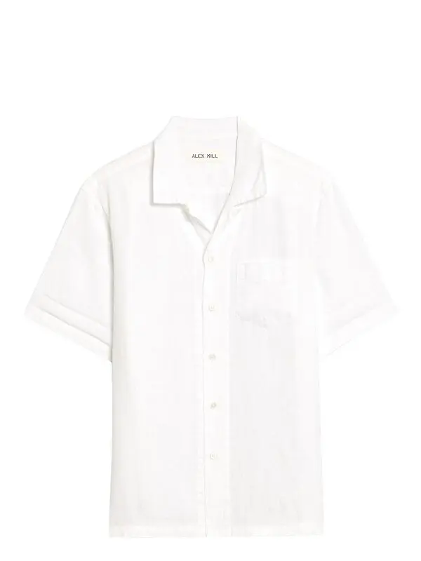 ALEX MILL Linen Shirt - White