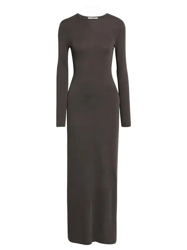 FFORME Scudder Stretch-jersey Maxi Dress - Dark Gray