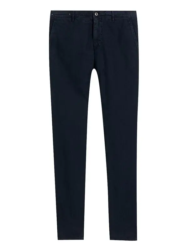 SLOWEAR Incotex Cotton-blend Twill Chinos - Navy