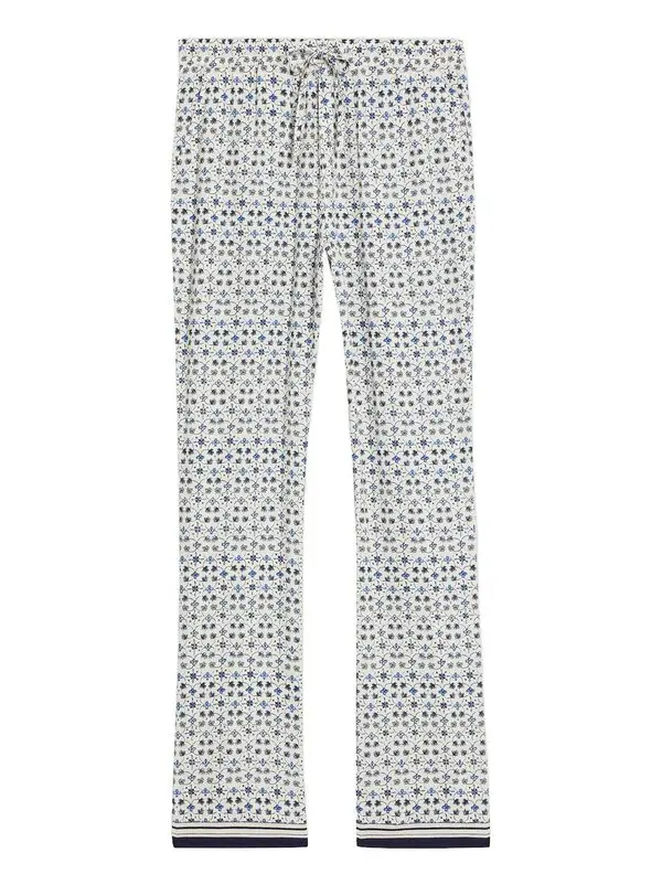 Orlebar Brown Alfred Floral-print Woven Pants - Off-white