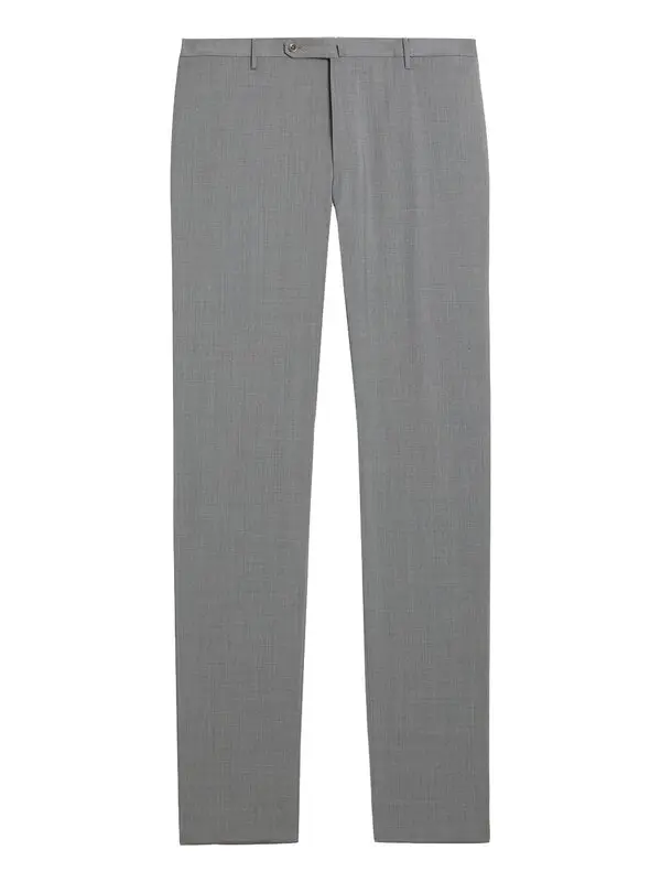 SLOWEAR Incotex Wool-blend Pants - Gray