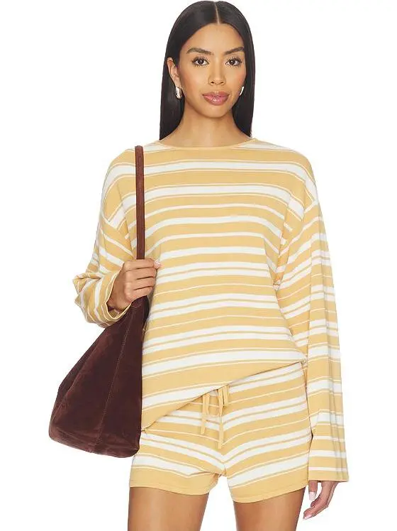 Faithfull The Brand Lyana Top - Breton Stripe Sienna