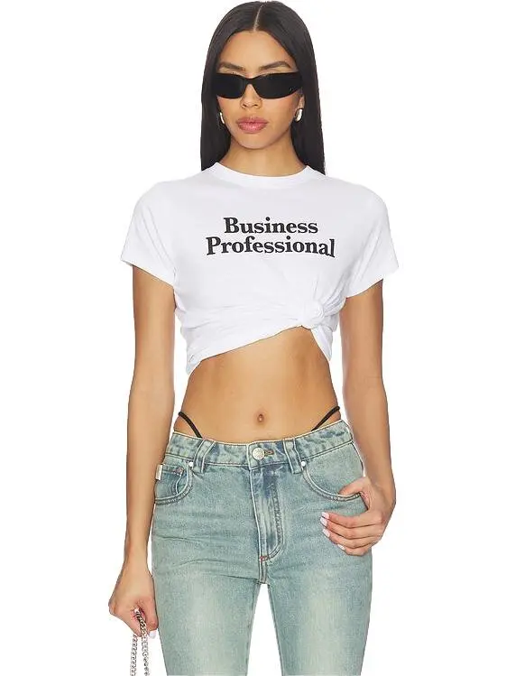 GUIZIO X Business Professional Tee - White