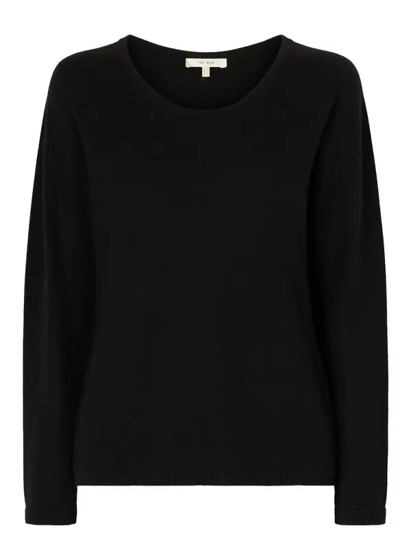 THE ROW Nezana Cashmere Sweater - Black