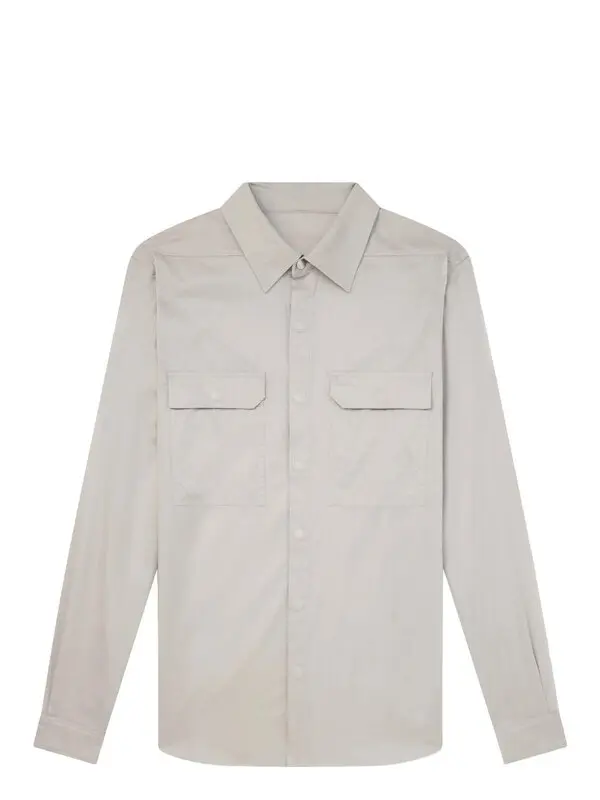 Rick Owens Organic Cotton-voile Shirt - Neutrals
