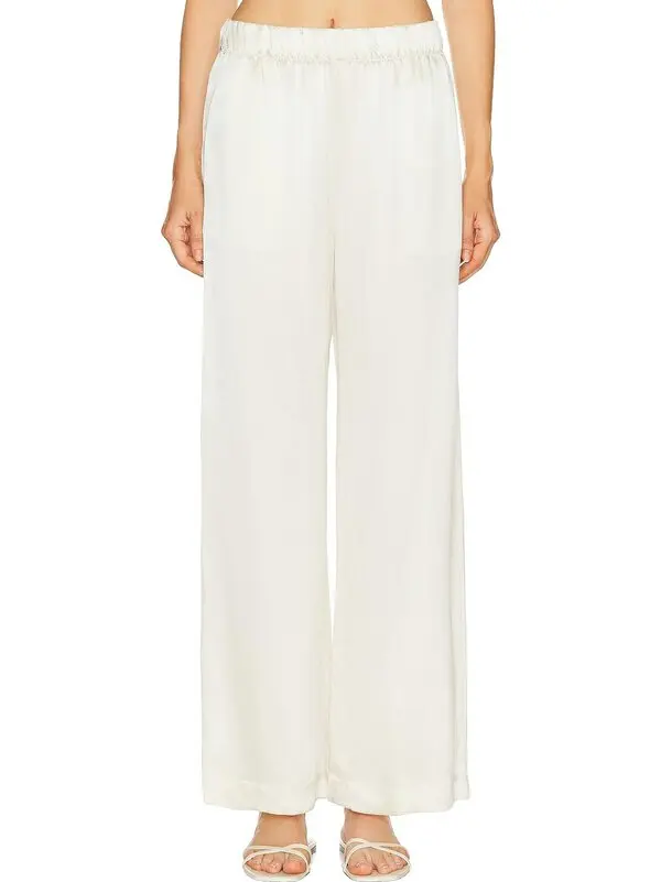 Sablyn Brynn Wide Leg Pant - Gardenia