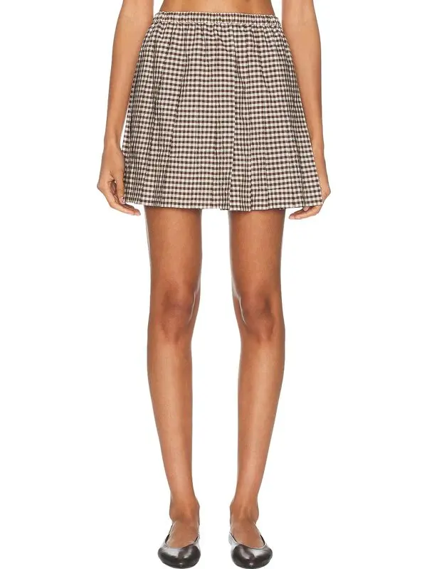 Moncler Mini Skirt - Light Beige
