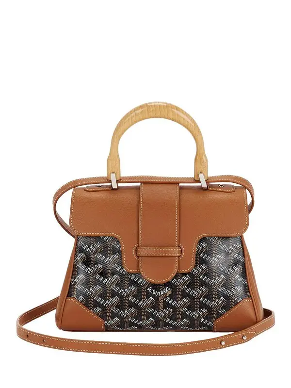 Goyard Mini Saigon Handbag - Black