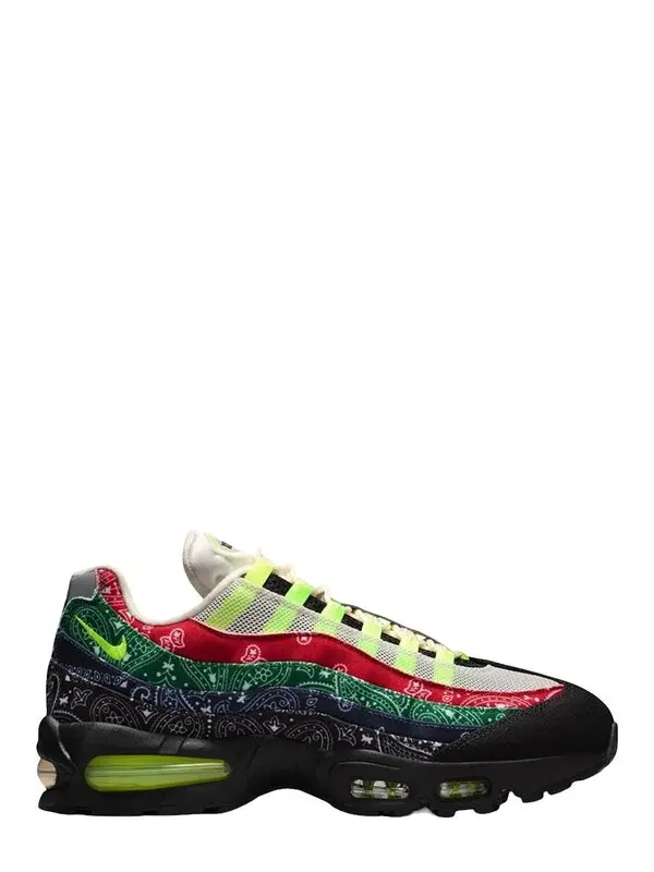 Nike Max 95 Og Big Bubble Sneakers - Sail/volt/university Red