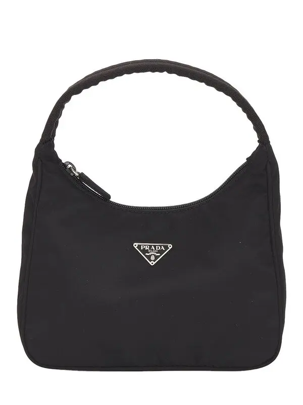Prada Tessuto Sport Hobo Bag - Black