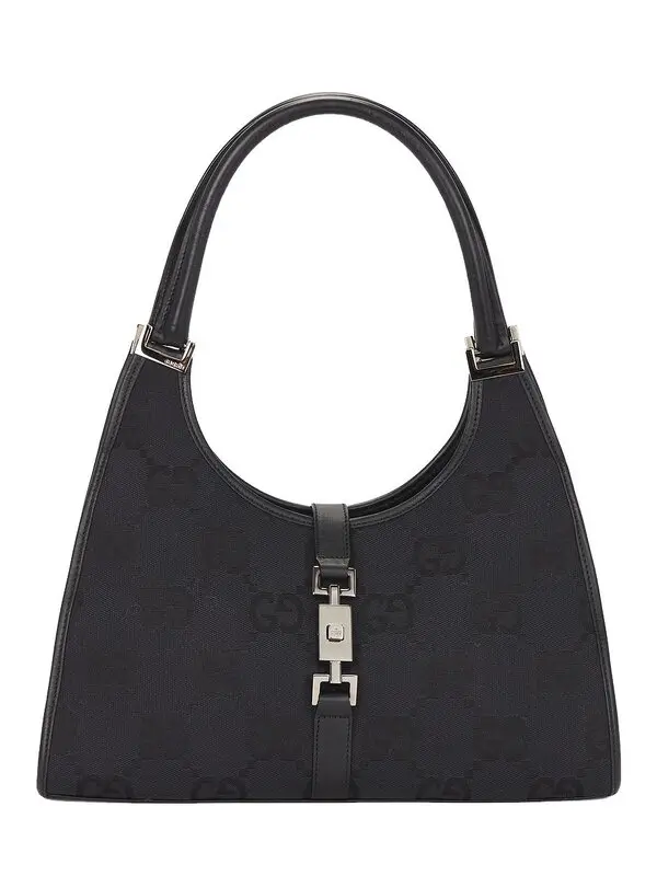 Gucci Bardot Shoulder Bag - Black