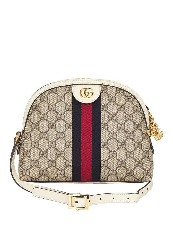 Gucci Ophidia Shoulder Bag - Beige