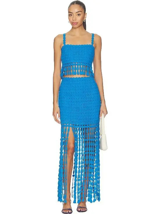 Saylor Elie Set - Blue