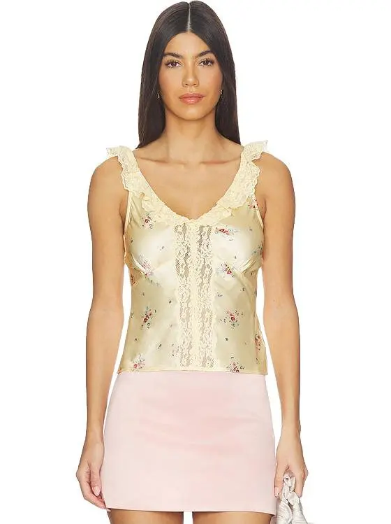Tularosa Alice Top - Lemon