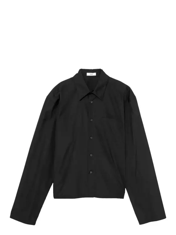 NILØS Long-sleeve Shirt - Black