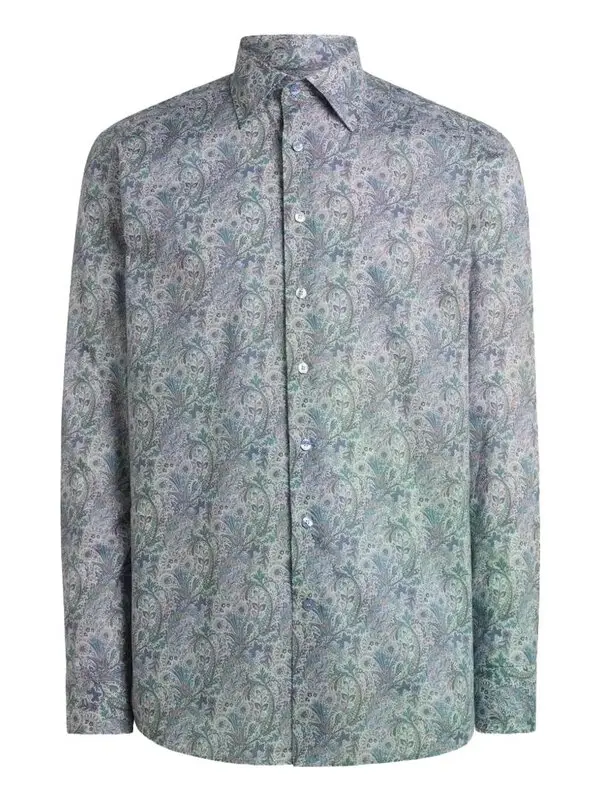 Etro Paisley Shirt - Grey