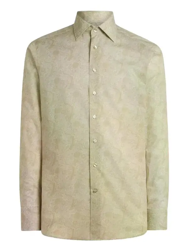 Etro Paisley Shirt - Neutrals
