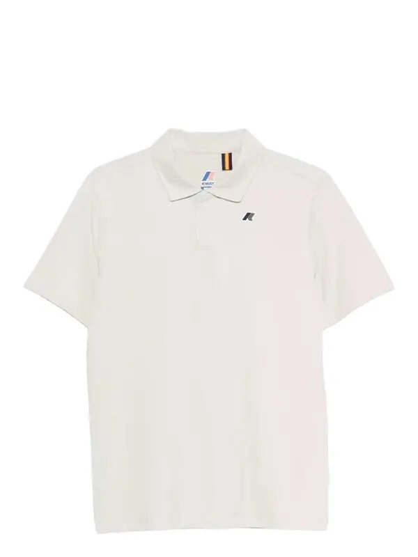 K-WAY Decouvrir Travel Polo Shirt - Neutrals