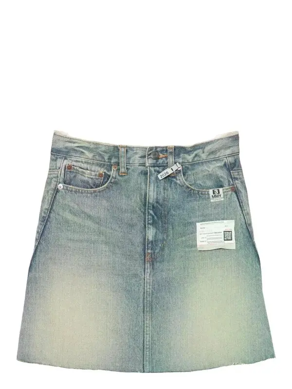 Mihara Yasuhiro Logo-patch Skorts - Blue