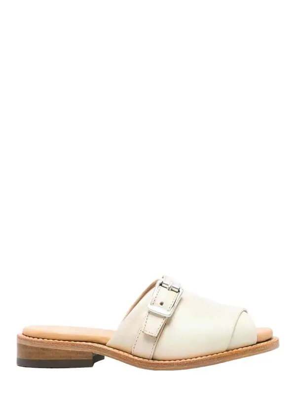 Our Legacy Ginza Buckle-strap Sandals - Neutrals