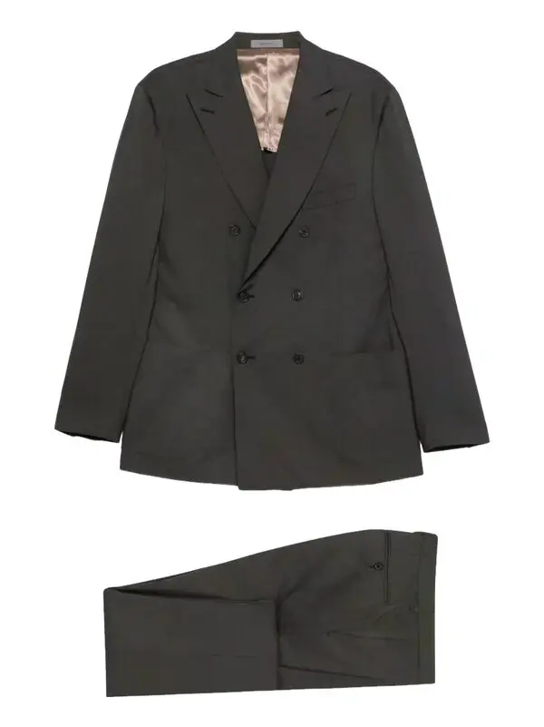 Corneliani Double-breasted Suit - Grey