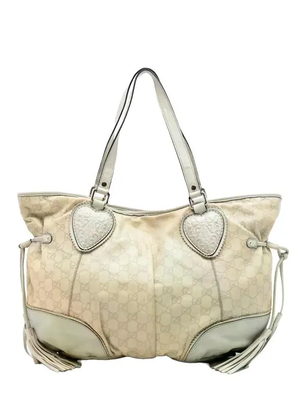 Gucci 2016-2026 Large Sissima Tribeca Tote Bag - Brown