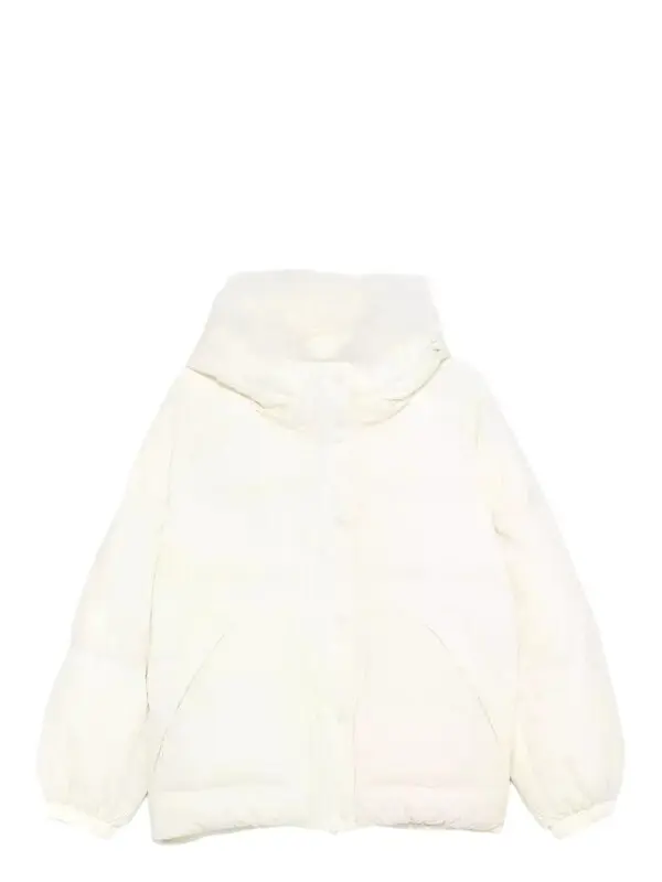 YVES SALOMON Shearling-hood Jacket - Neutrals