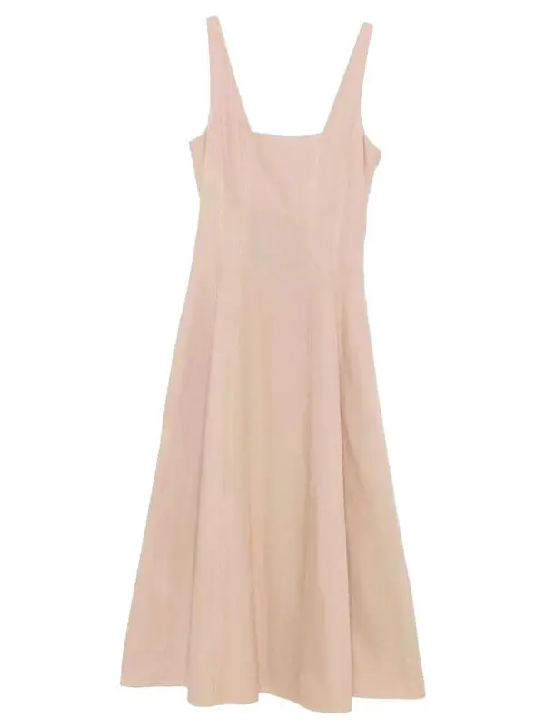 TWINSET Paneled Midi Dress - Neutrals