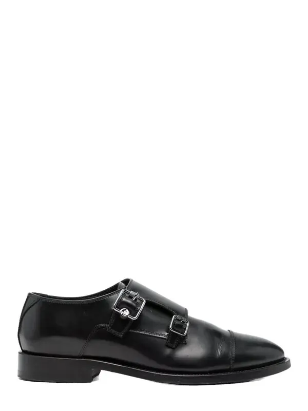 JIMMY CHOO Finnion Monk Shoes - Black