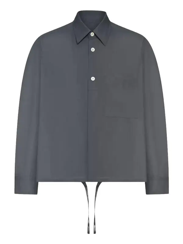 LARDINI Pocket Shirt - Grey