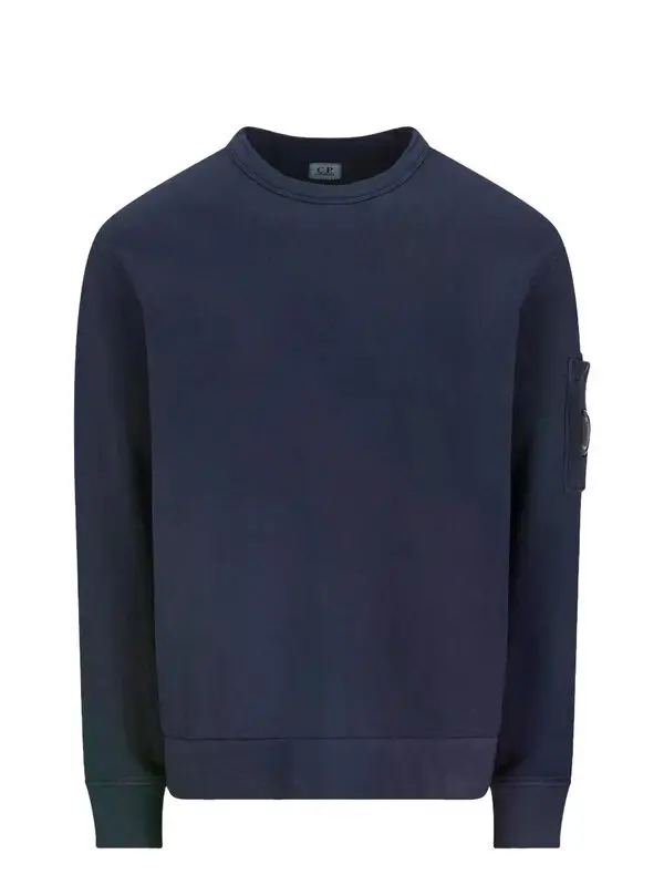 C.P. COMPANY Round-neck Sweatshirt - Blue