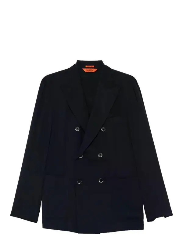 Barena Venezia Siroco Double-breasted Jacket - Blue