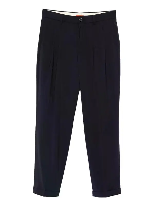 Barena Venezia Drapier Pleated Trousers - Blue