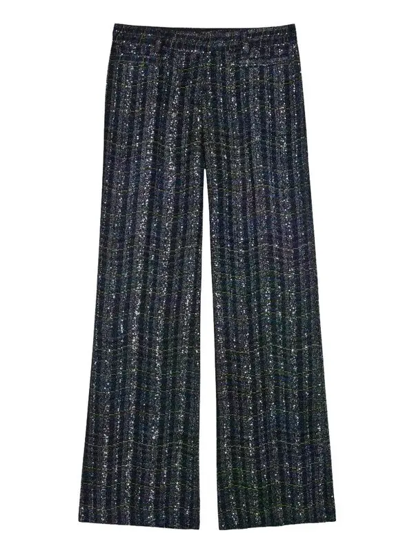 Missoni Sequin Embellished Trousers - Blue