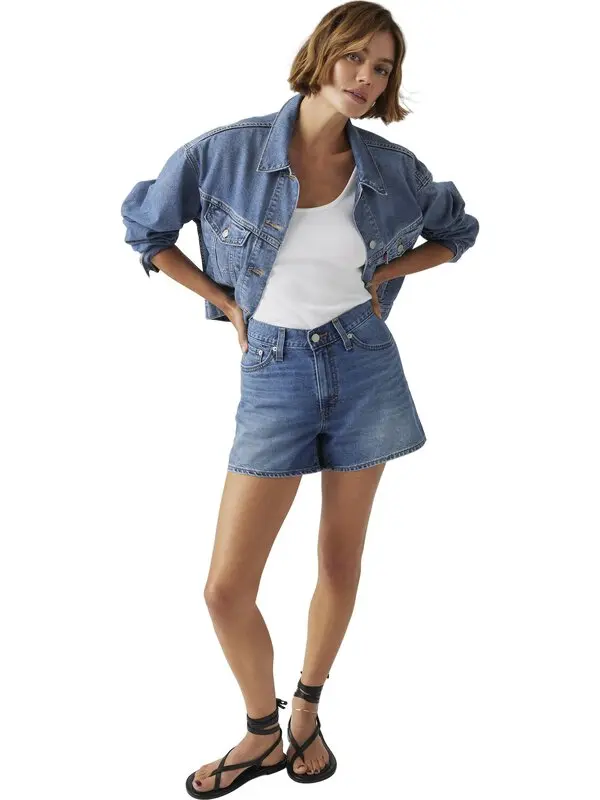 LEVI'S 80s Mom Lightweight Shorts - Cool City Whip