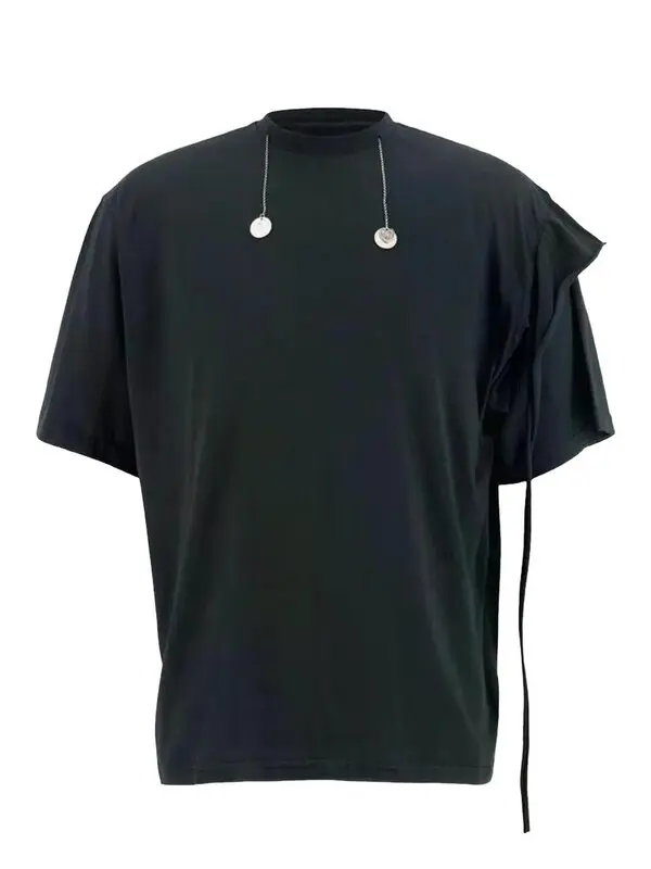 Ottolinger Chain Embellishment T-shirt - Black