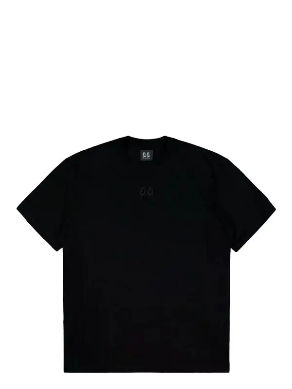 44 LABEL GROUP Safety Pins Logo T-shirt - Black
