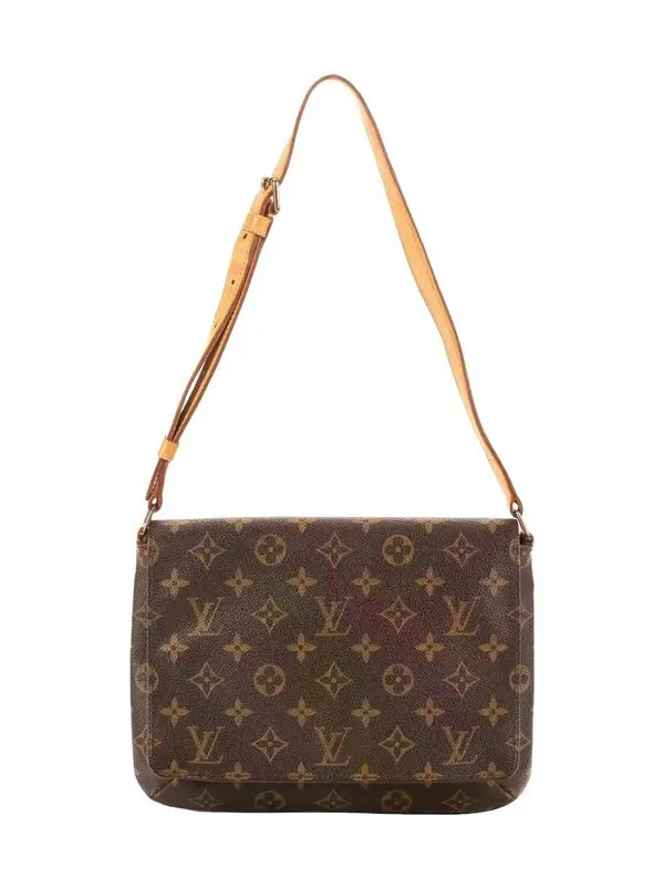 LOUIS VUITTON Musette Tango Shoulder Bag - Brown