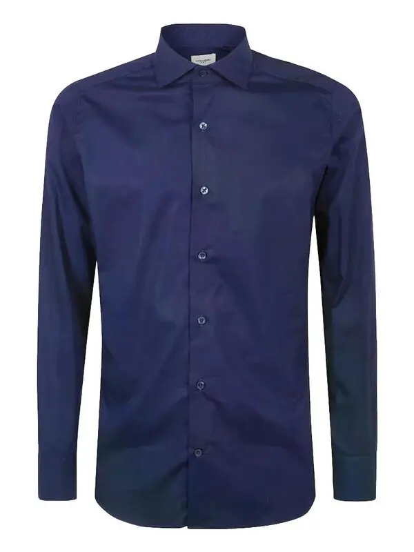 TINTORIA MATTEI 954 Buttoned Shirt - Blue