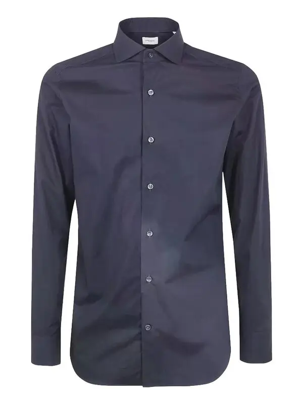 TINTORIA MATTEI 954 Buttoned Shirt - Blue