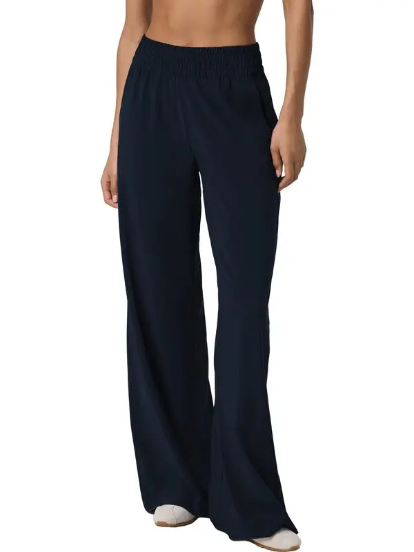 Vuori Villa Wideleg Pant Long - Ink