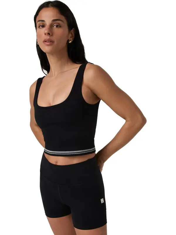 Vuori Seamless Euphoric Tank Top - Black