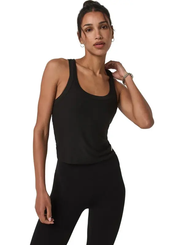 Vuori Energy Racerback Tank - Black