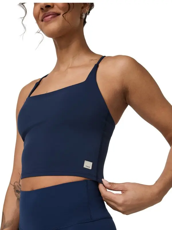Vuori Allthefeels™ Strappy Back Tank Top - Blue Coast