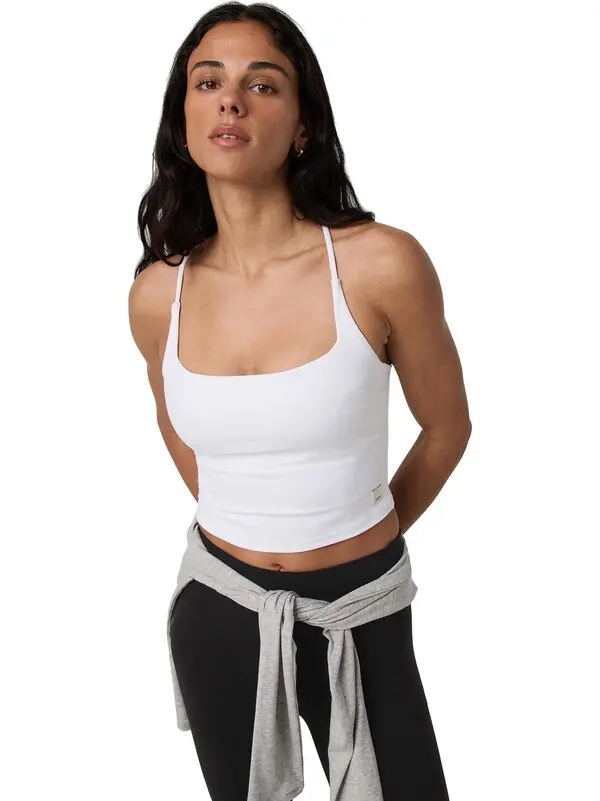 Vuori Allthefeels™ Strappy Back Tank Top - White