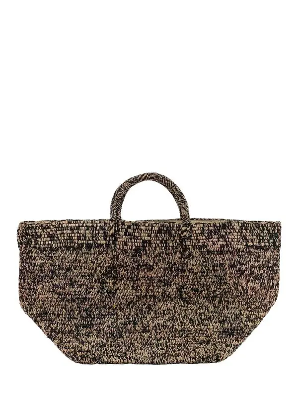 IBELIV Raffia Bucket Bag - Neutrals