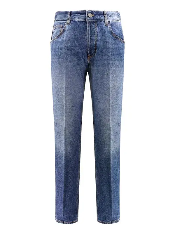 PT TORINO Reggae Five-pocket Tapered Trousers - Neutrals